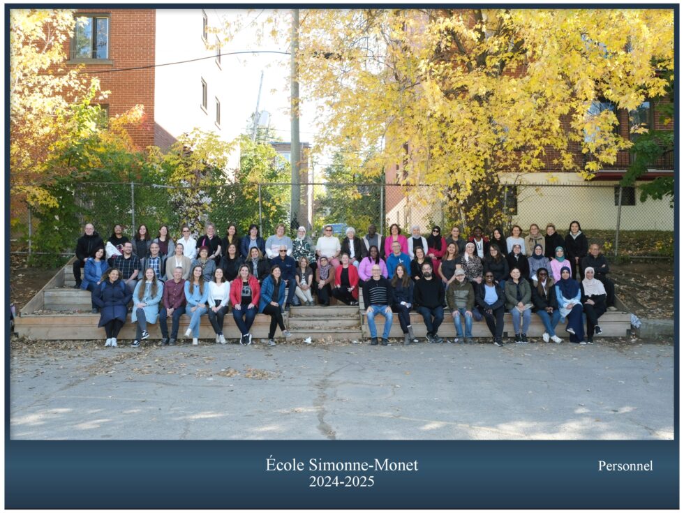 Photos d'équipe | École Simonne-Monet
